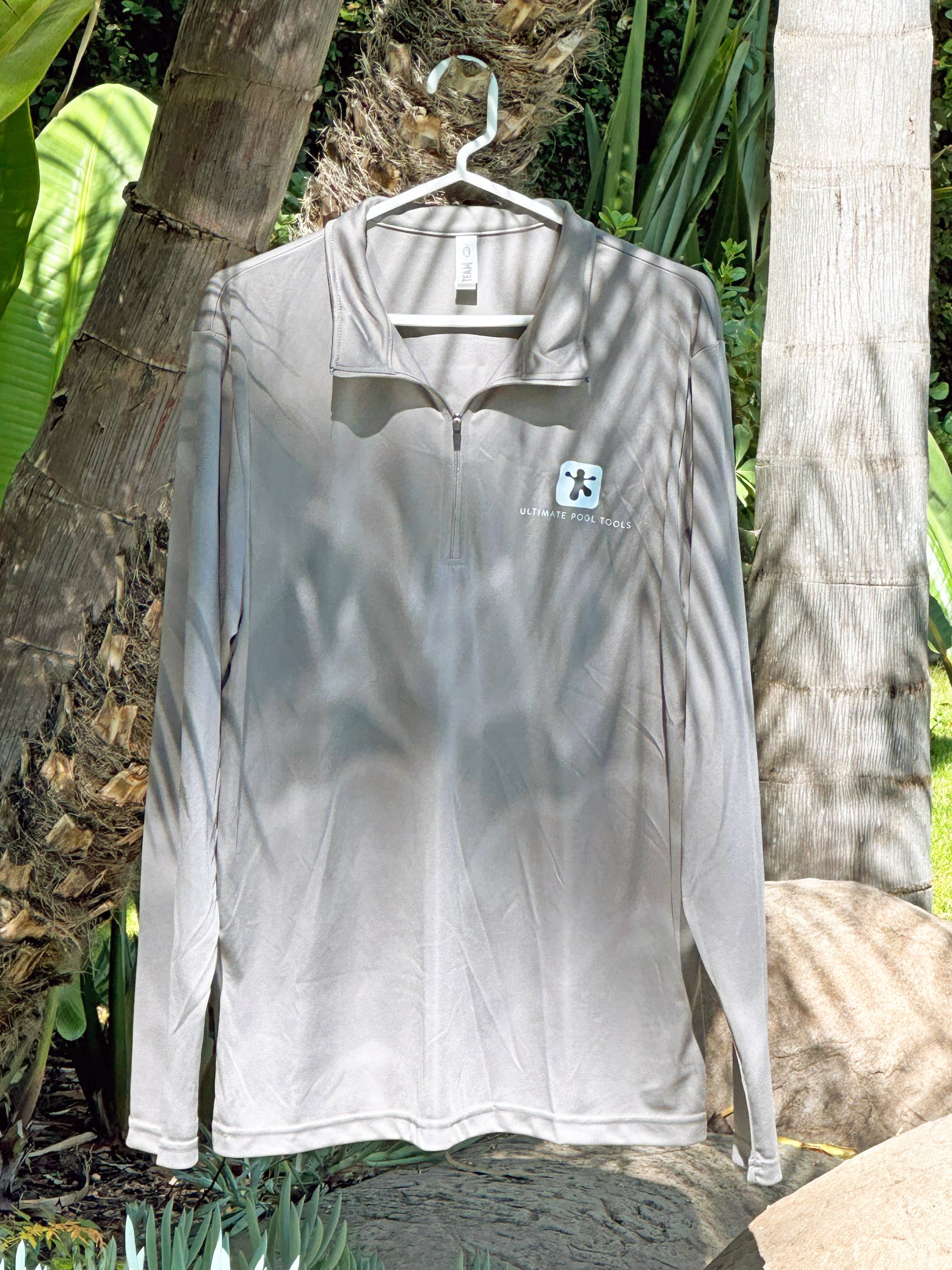 Men's Long Sleeve Performance Shirt Quarter Zip – Ultimate Pool Tools