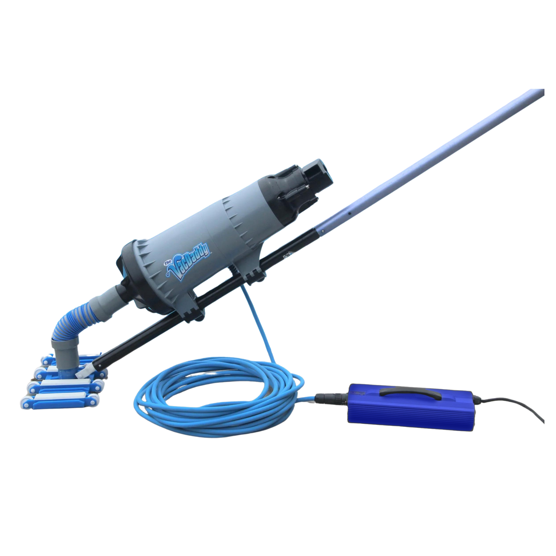 The VacDaddy Basic Bundle with V2W® Kit, Aluminum Adapter Pole, and Al – Ultimate Pool Tools